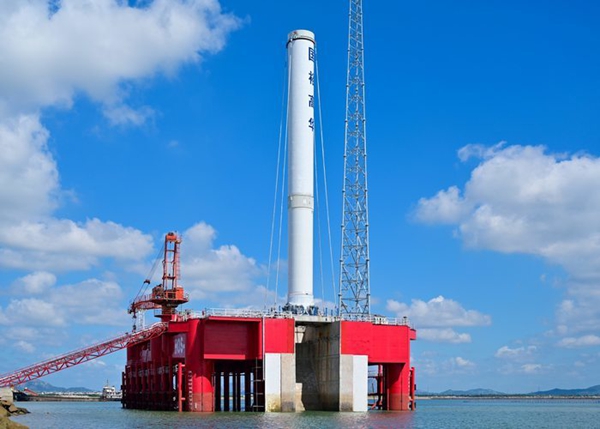 Shandong launches China's first offshore rocket test platform_news ...