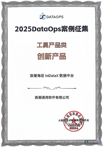 浪潮海岳数据中台inDataX入选《2025年度（首届）DataOps案例集》_科教社会_山东新闻_新闻_齐鲁网