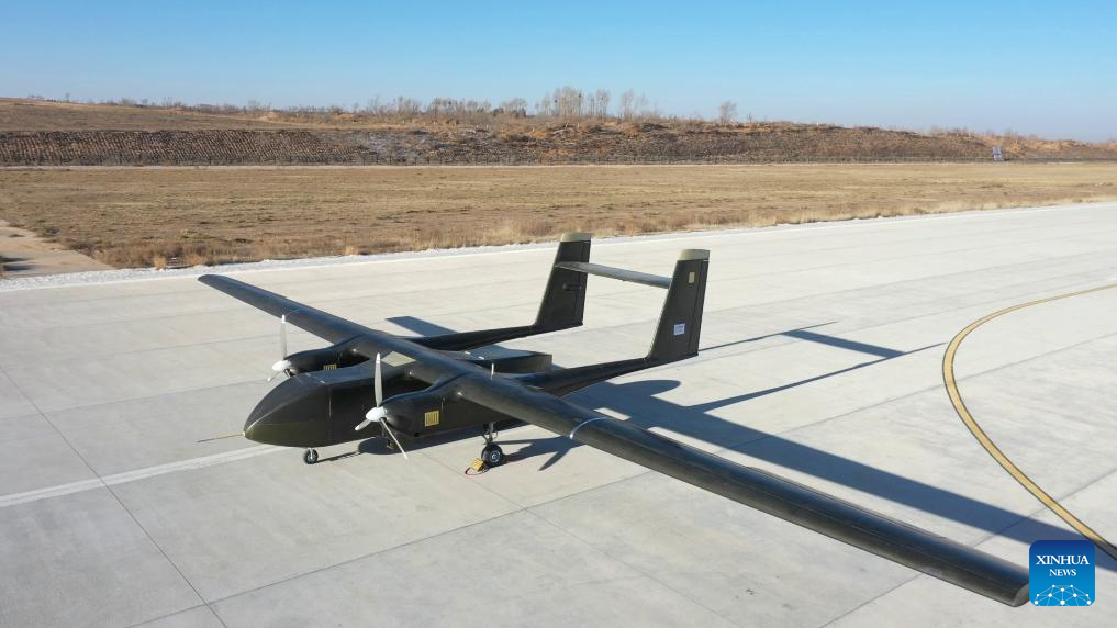 China's homegrown "Tianma-1000" unmanned cargo aircraft completes ...