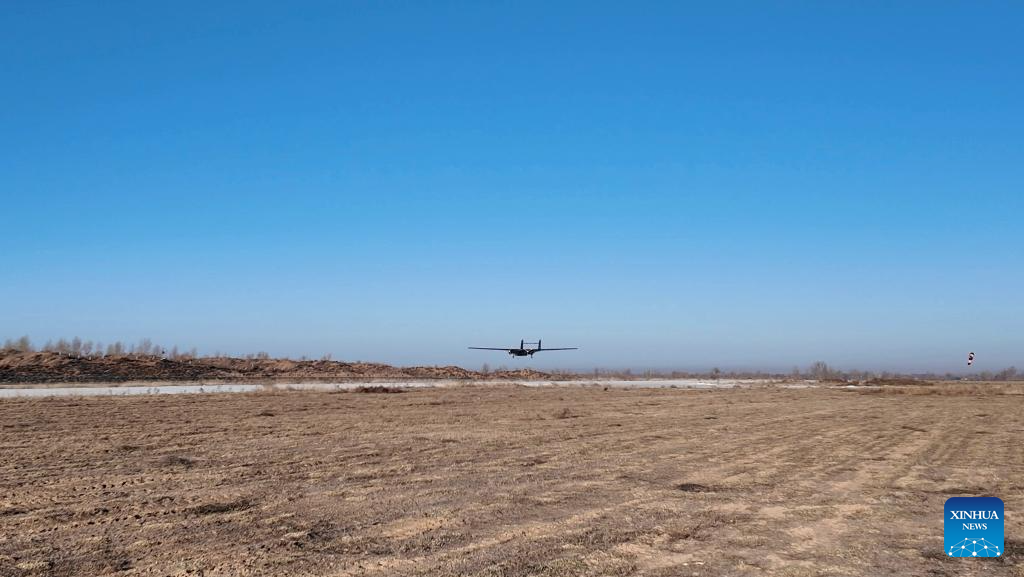 China's homegrown "Tianma-1000" unmanned cargo aircraft completes ...