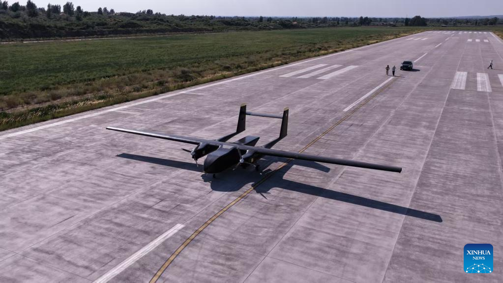 China's homegrown "Tianma-1000" unmanned cargo aircraft completes ...