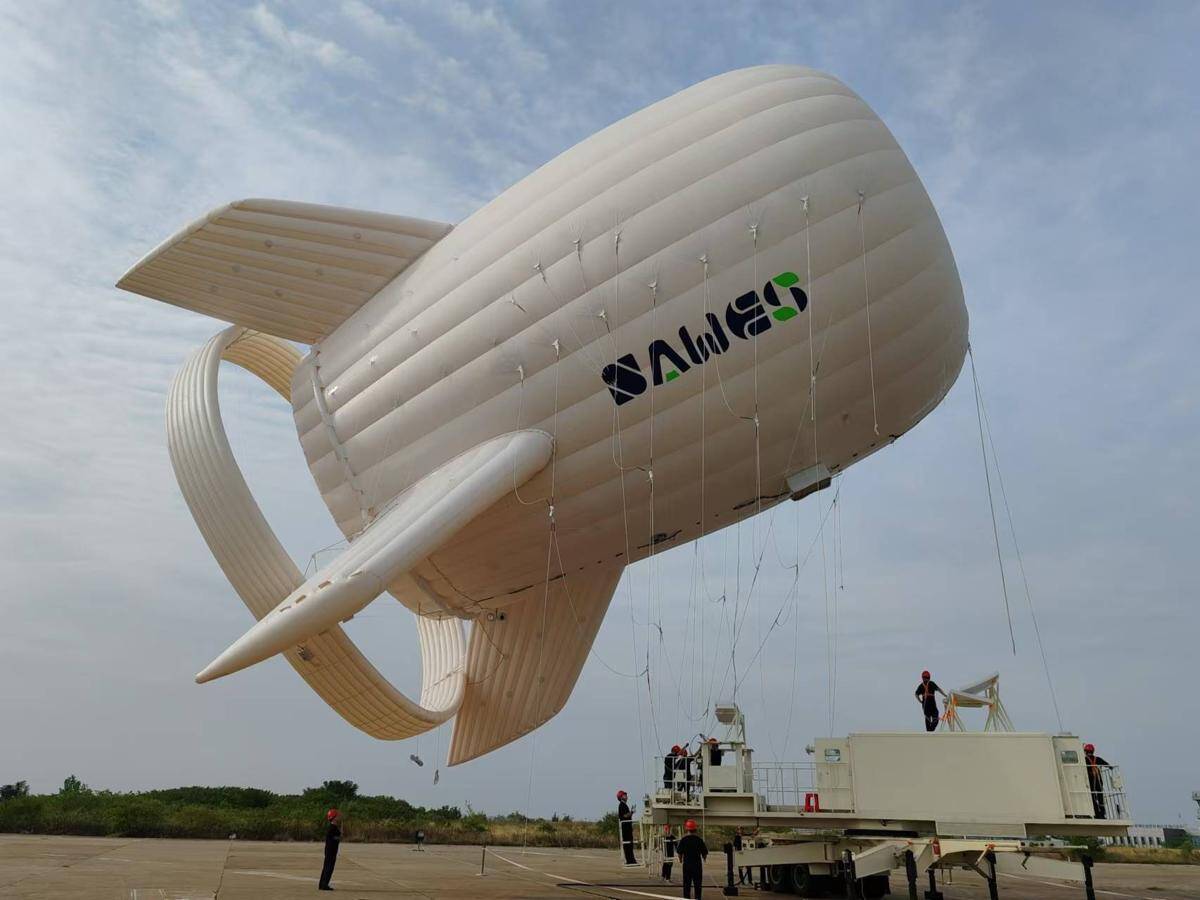 Chinese company tests 'power bank in sky' high-altitude wind system